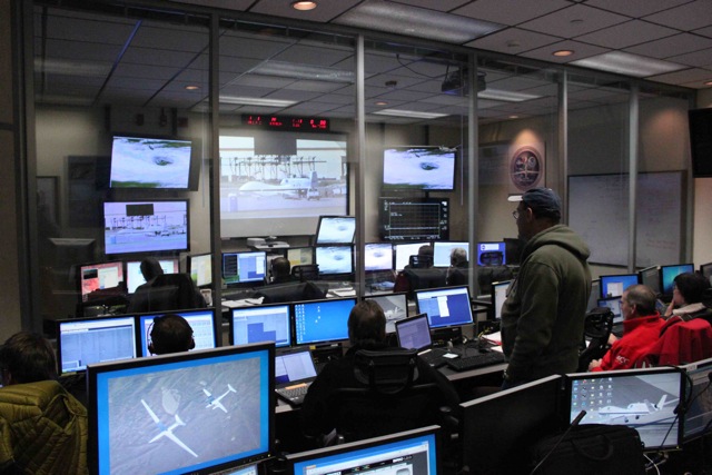 Flight operations room staffed (01.14.13) | ATTREX Education & Public ...